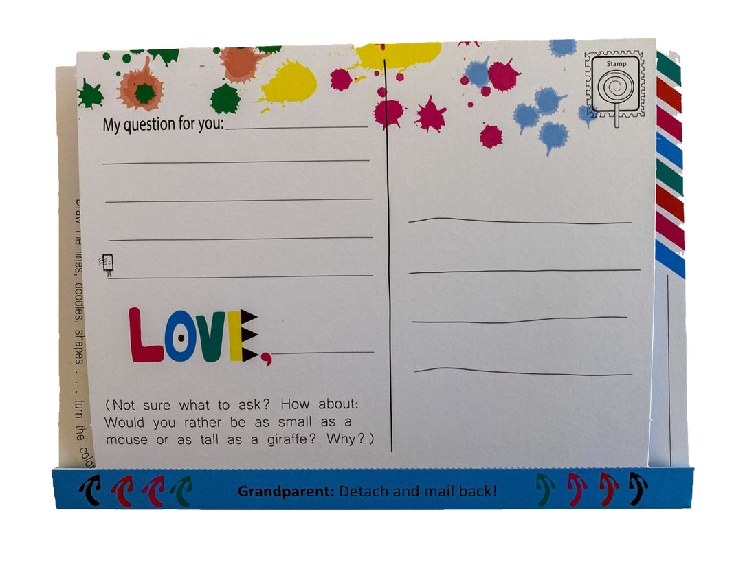 Pen Pal Kit for grandkids and grandparents – LolliPost